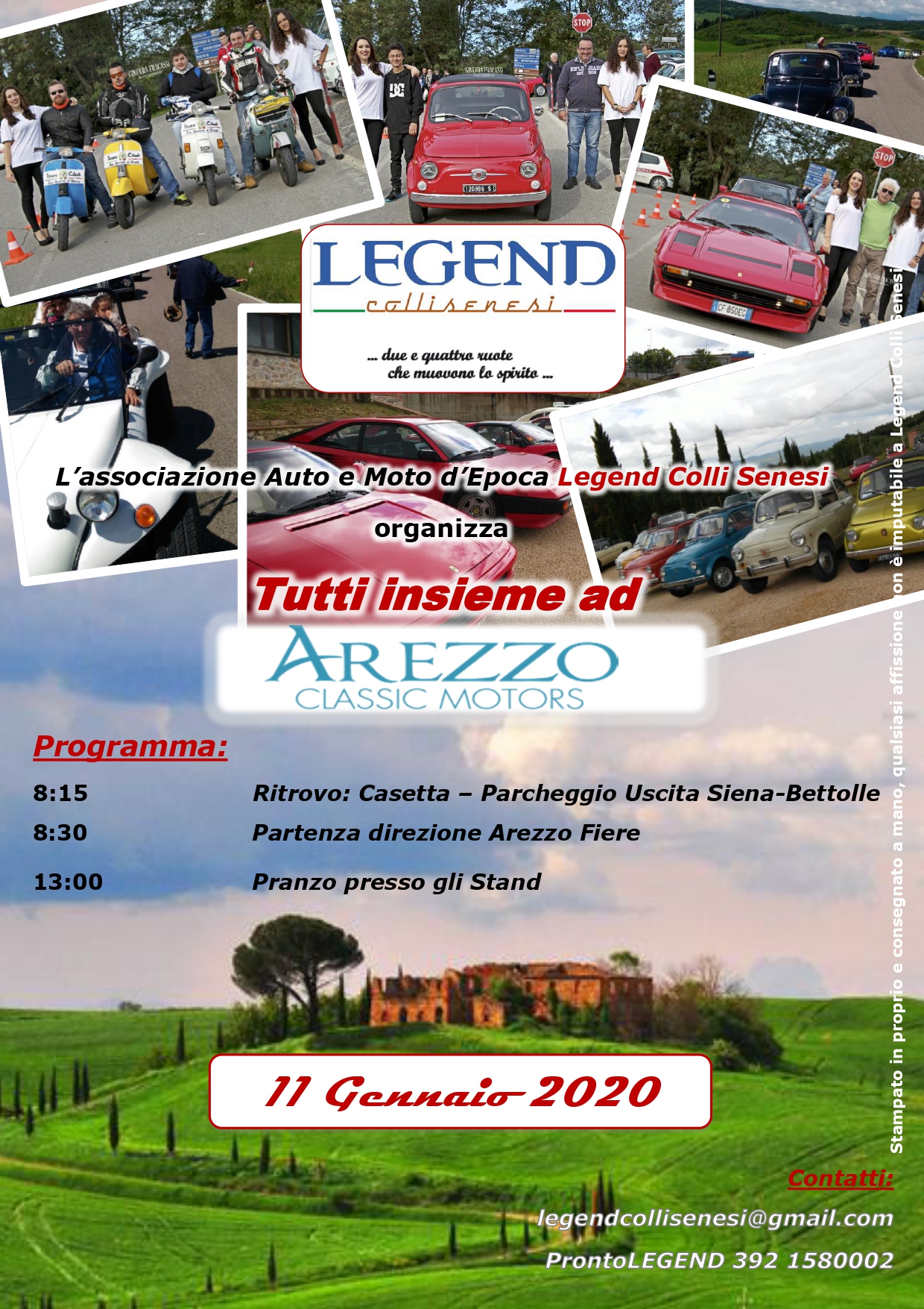 Eventi | Legend Colli Senesi – Auto e Moto d'Epoca Siena